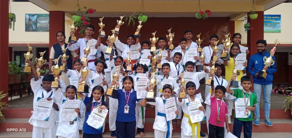 Karate National Level Winners and Karate Belt Test